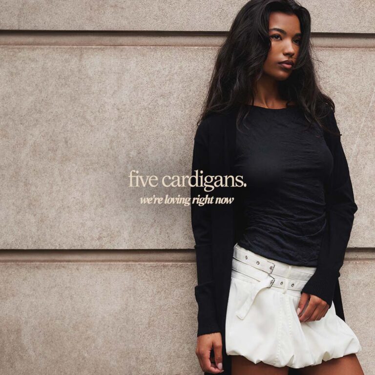 5 Cardigans We’re Loving Right Now | The 411 | PLT